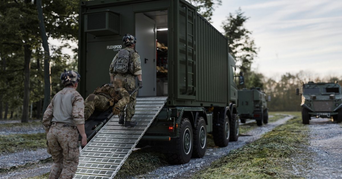 FLEXIPOD: Rapidly Deployable Field Clinic System