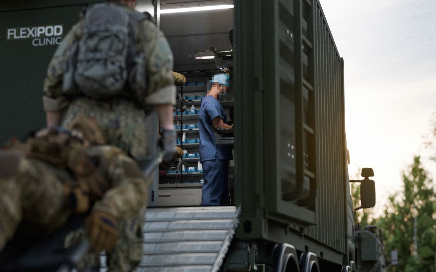 FlexiPOD: Rapidly Deployable Field Clinic System | Ferno Norden…